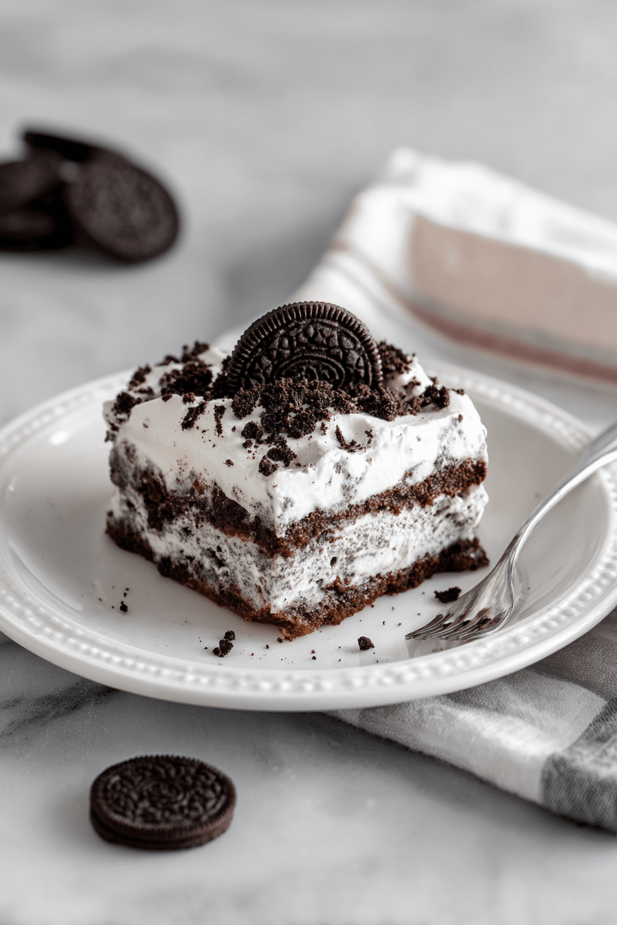 Oreo Poke Cake Recipe – Moist, Easy & Full of Flavor