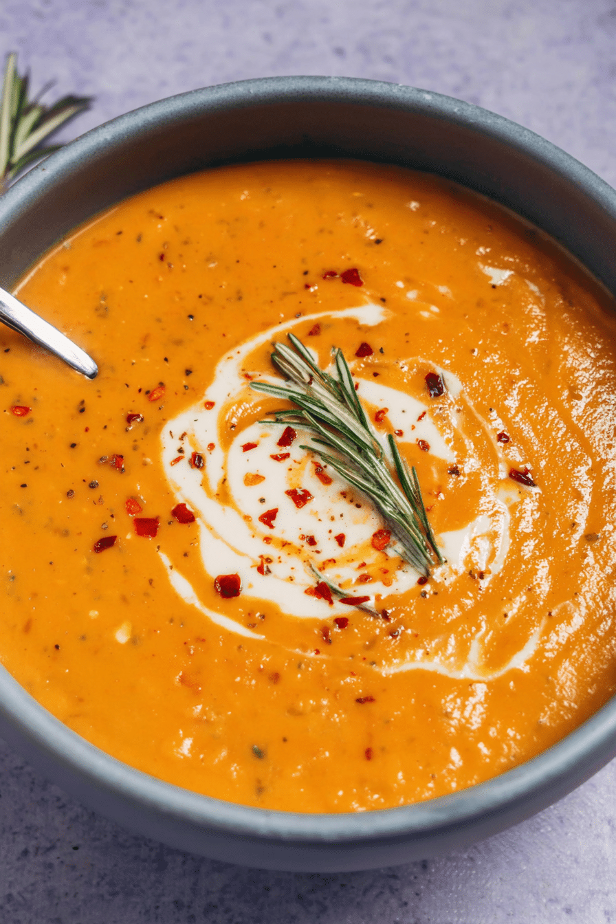 Roasted Vegetable Soup: Smooth and Creamy